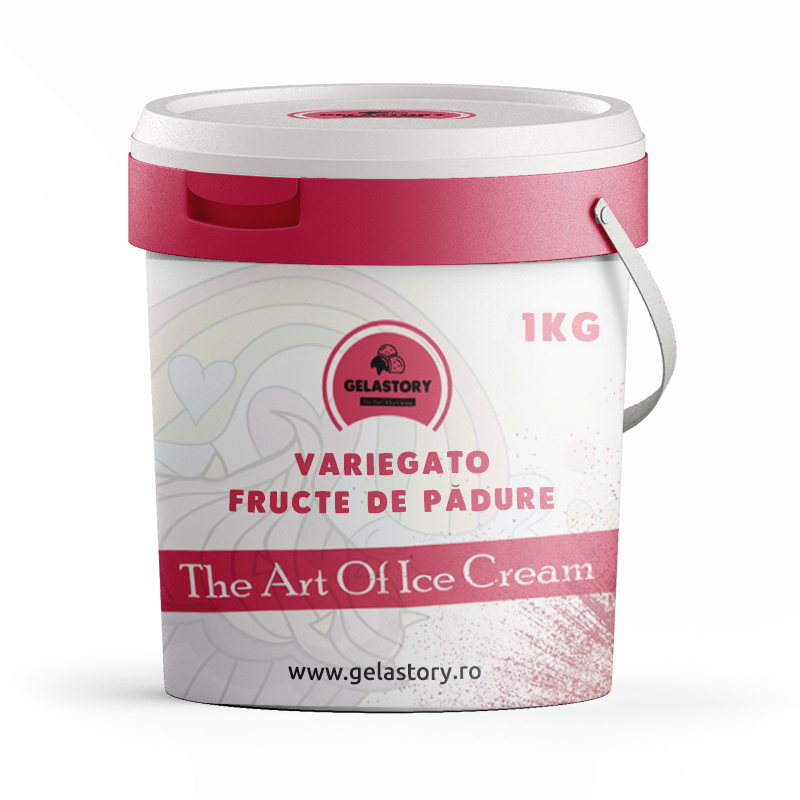 Variegato Fructe de Pădure – Cantitate 1 KG – Gelastory